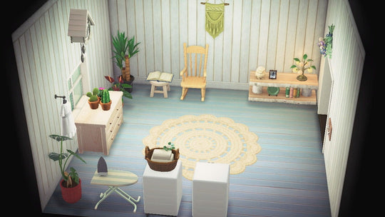 ACNH Laundry Room (Animal Crossing New Horizons) – Nook's Treasure Island