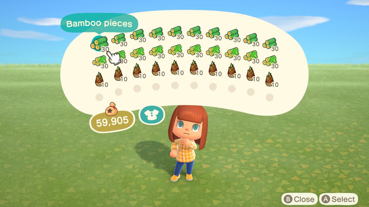 ACNH Materials Bamboo – Nook's Treasure Island